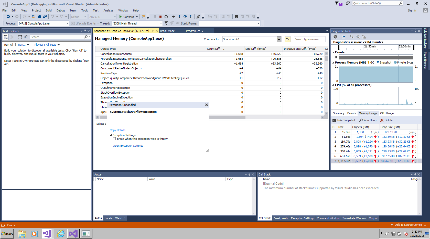 ChangeToken.OnChange ends in an endless loop · Issue #613 · dotnet/extensions · GitHub