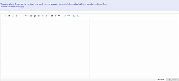 In editor: Some buttons in the toolbar are not selected when clicked in Markdown mode · Issue ...