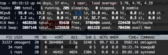 OmiAgent with excessive memory and cpu usage · Issue #597 · microsoft/omi · GitHub