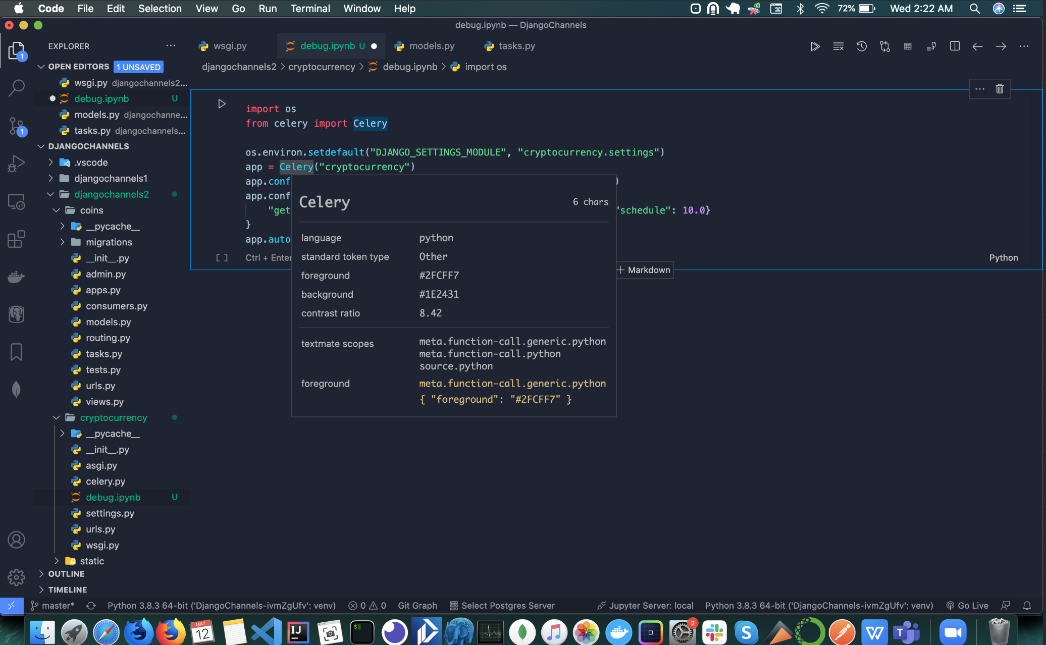 Pop up for `Developer: Inspect Editor Tokens and Scopes` doesn't exit. · Issue #123610 ...