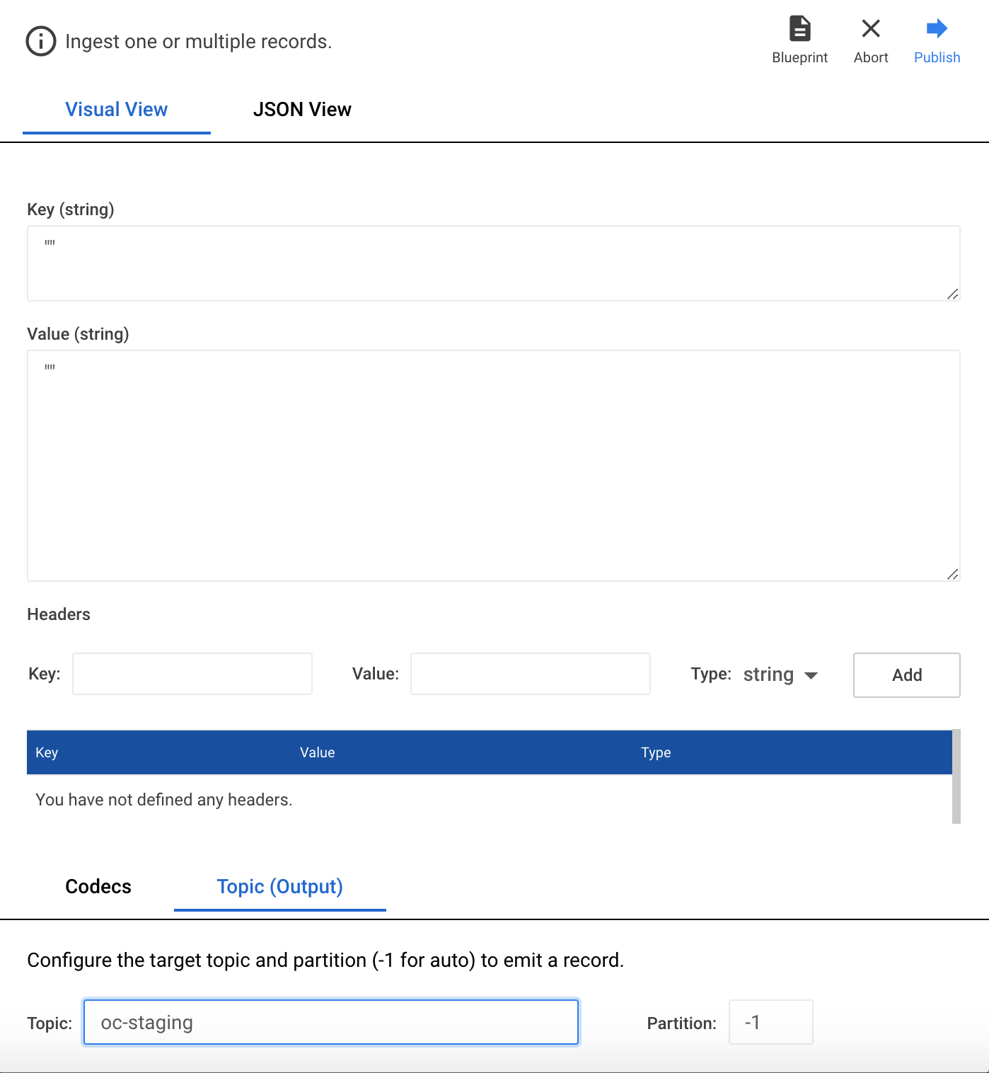 Feature request: Ingest new records in a topic · Issue #221 · redpanda-data/console · GitHub