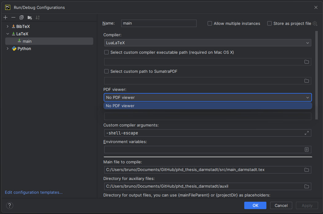 I can't select any PDF viewer in the configuration · Issue #3077 ...