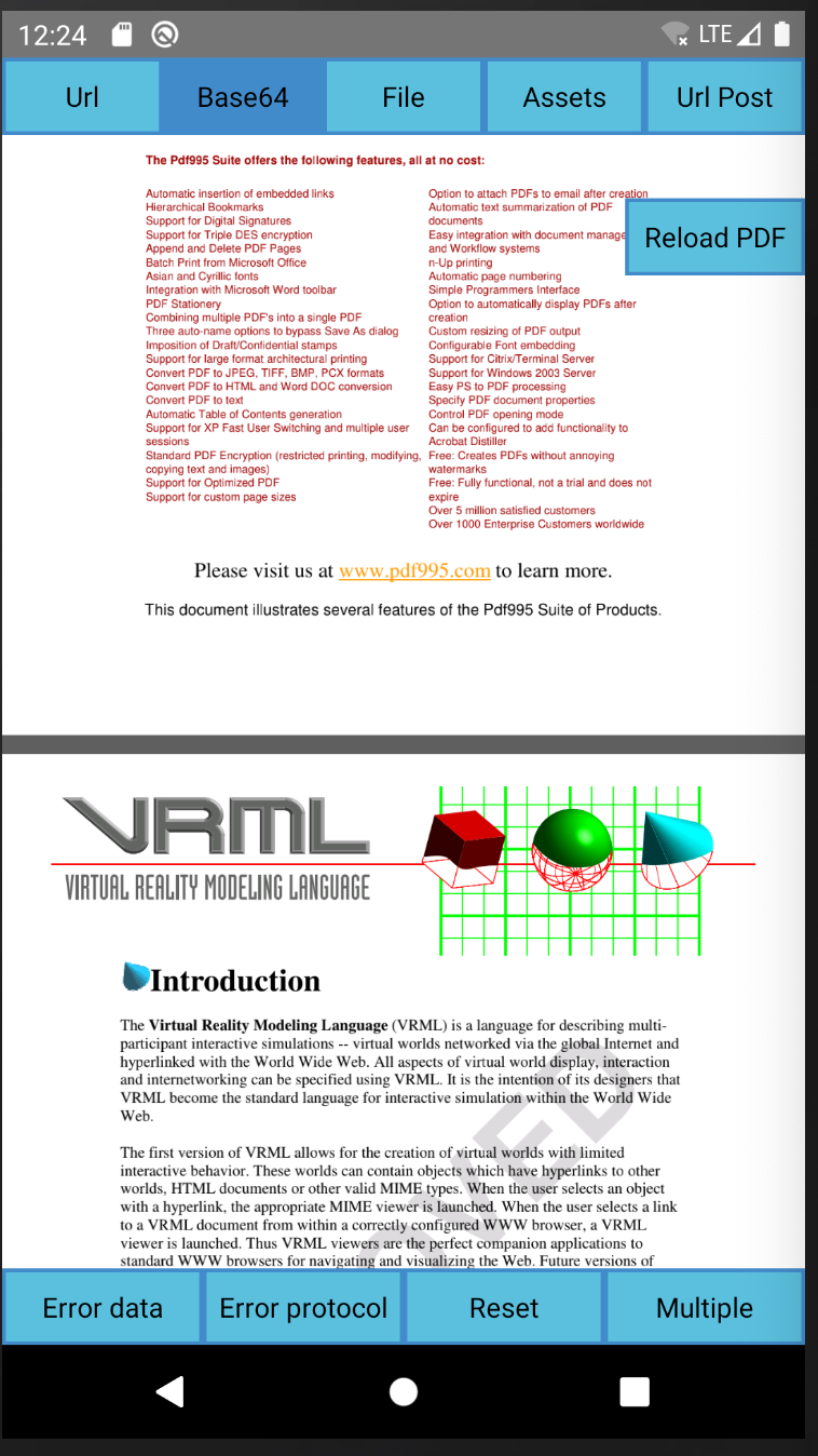 Space Is Not Showing Between Pages In Android · Issue 174 · Rumaxreact Native Pdfview · Github