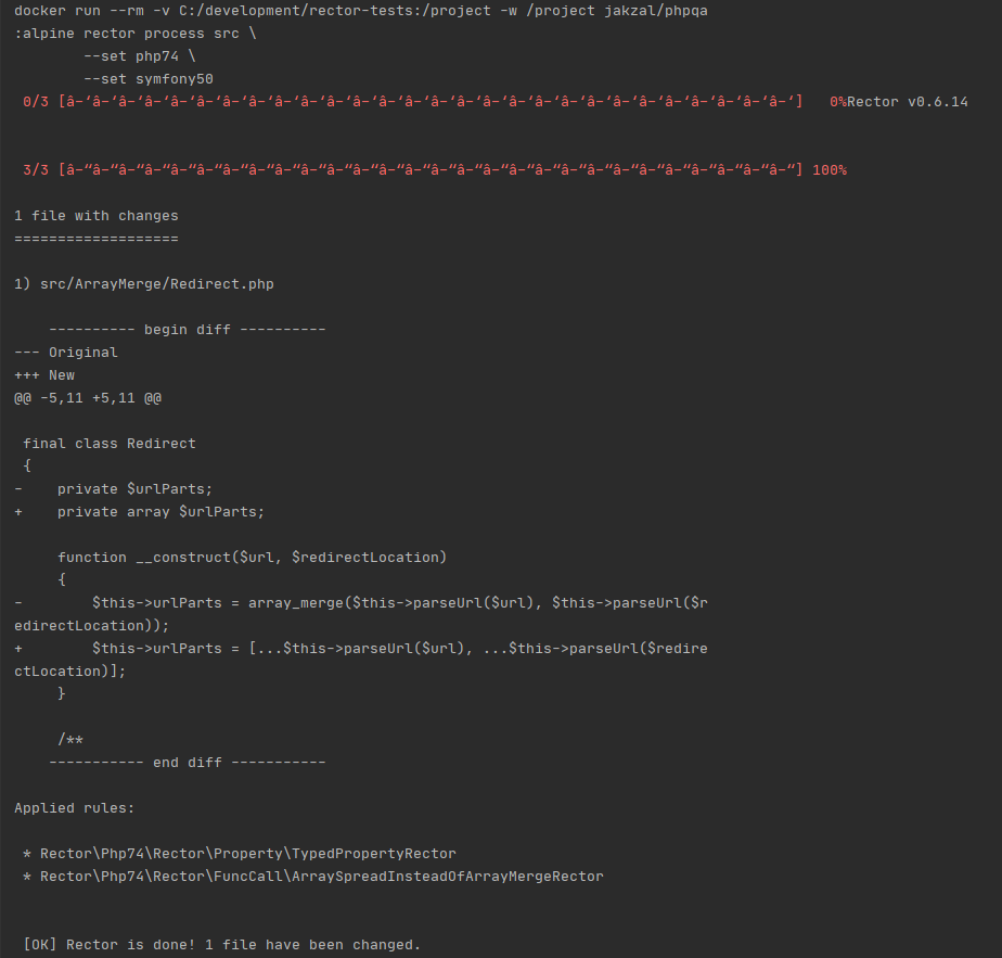Codequality Add Merge Of 2 Arrays Of Unnested Items To Array · Issue 2170 · Rectorphprector