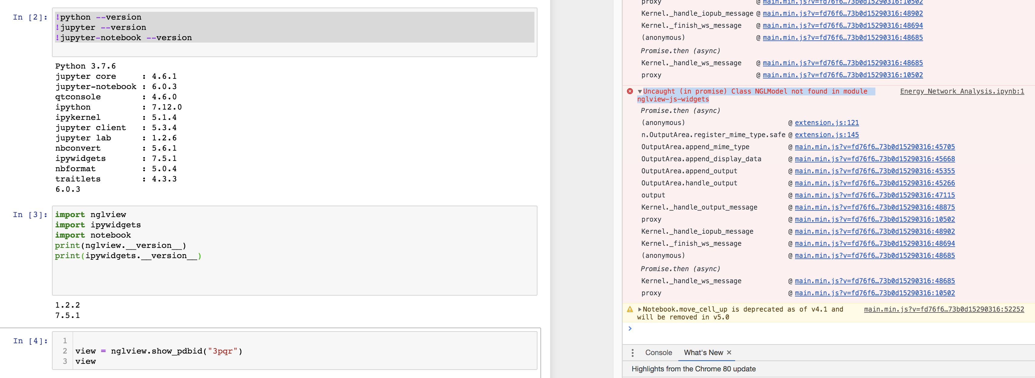 Uncaught In Promise Class Nglmodel Not Found In Module Nglview Js Widgets · Issue 879 