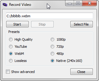 mGBA crash on WebM record start · Issue #1176 · mgba-emu/mgba · GitHub
