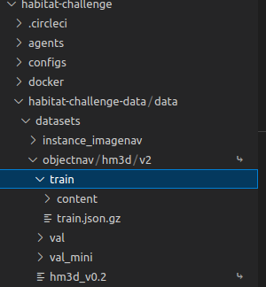 Training PPO Baseline: Could not find dataset file · Issue #152 · facebookresearch/habitat ...