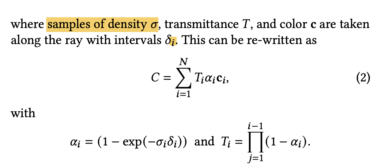 A typo in eq.(2) in the paper · Issue #339 · graphdeco-inria/gaussian-splatting · GitHub