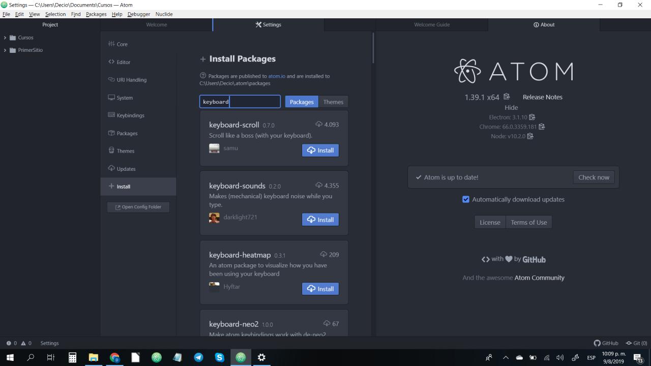 Atom Editor Crashes when searching for packages with "keyboard" keyword ...