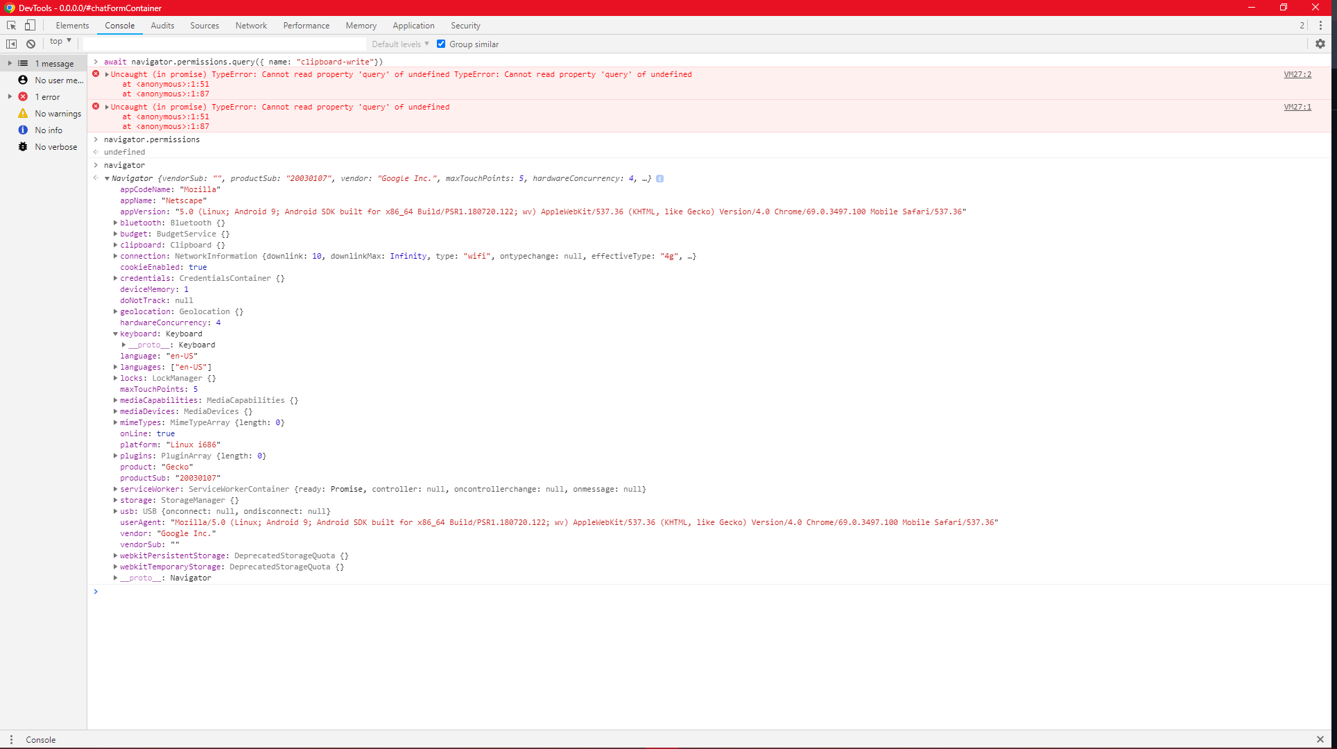 Code block copy to clipboard breaks on Android · Issue #205 · MyNihongo/MudBlazor.Markdown · GitHub