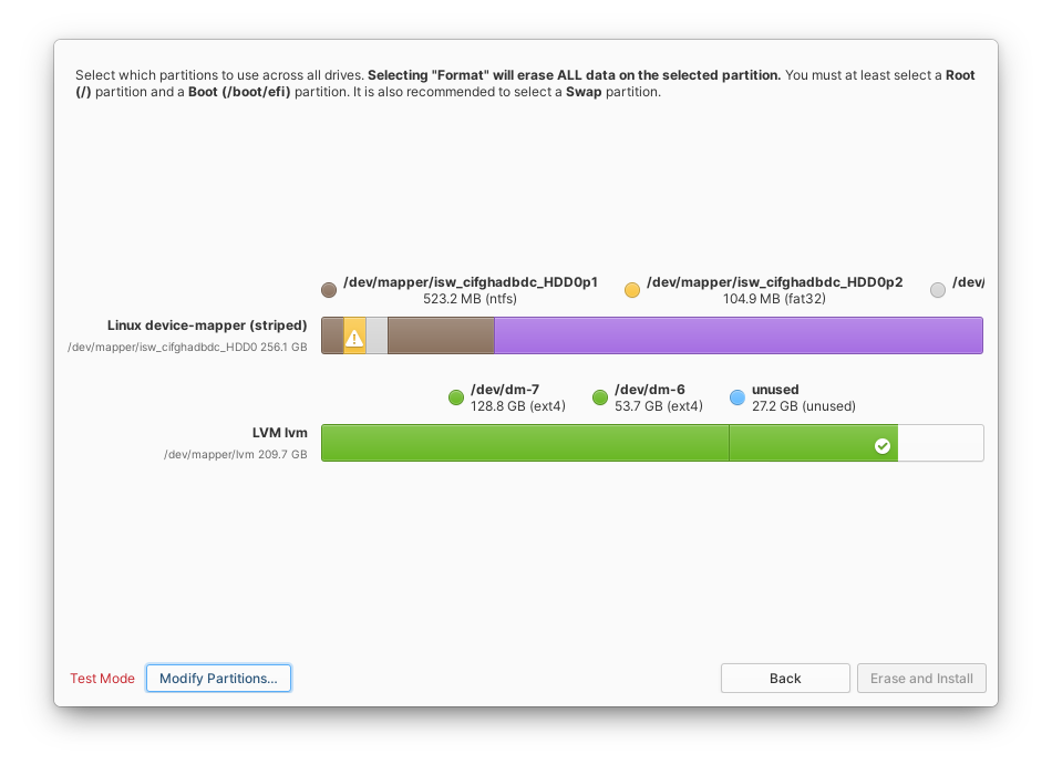 Support RAID devices · Issue #598 · elementary/installer · GitHub