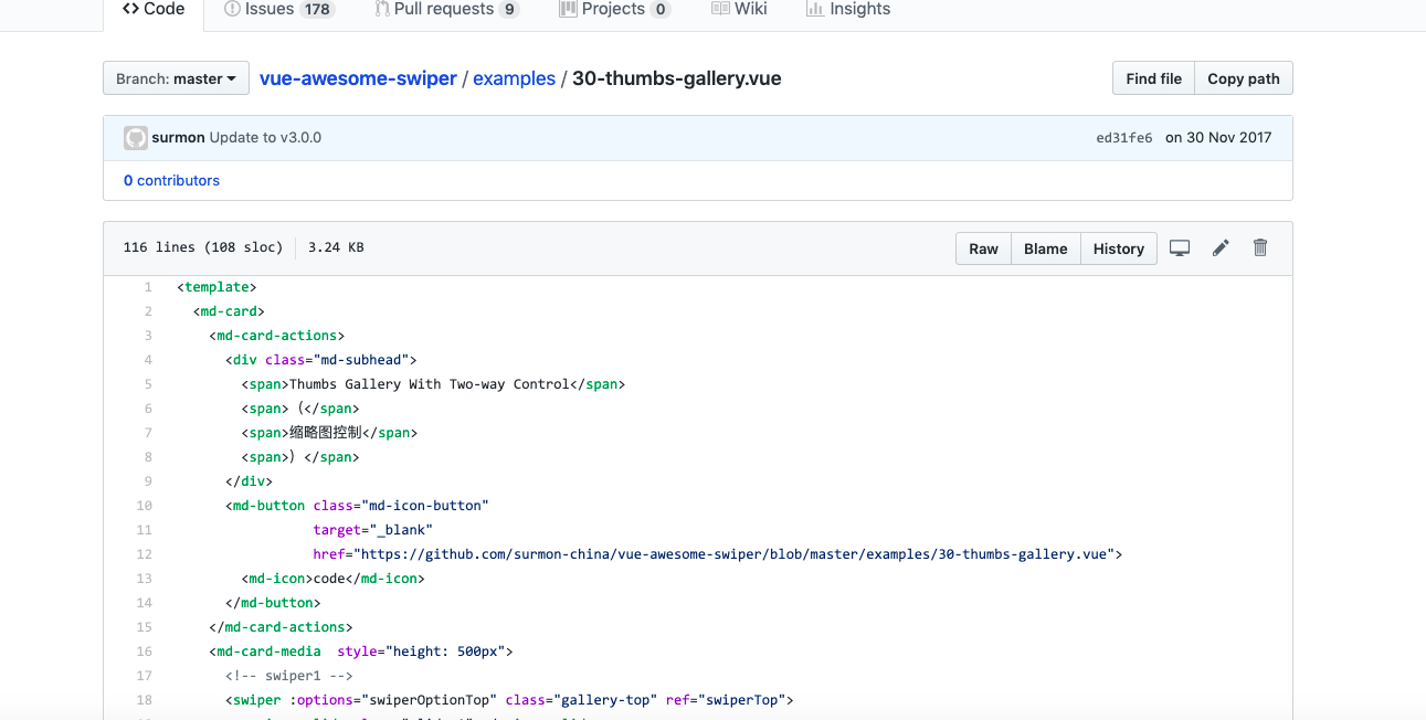 swiper 双向绑定例子30-thumbs-gallery 不设置centeredSlides的bug · Issue #497 ...