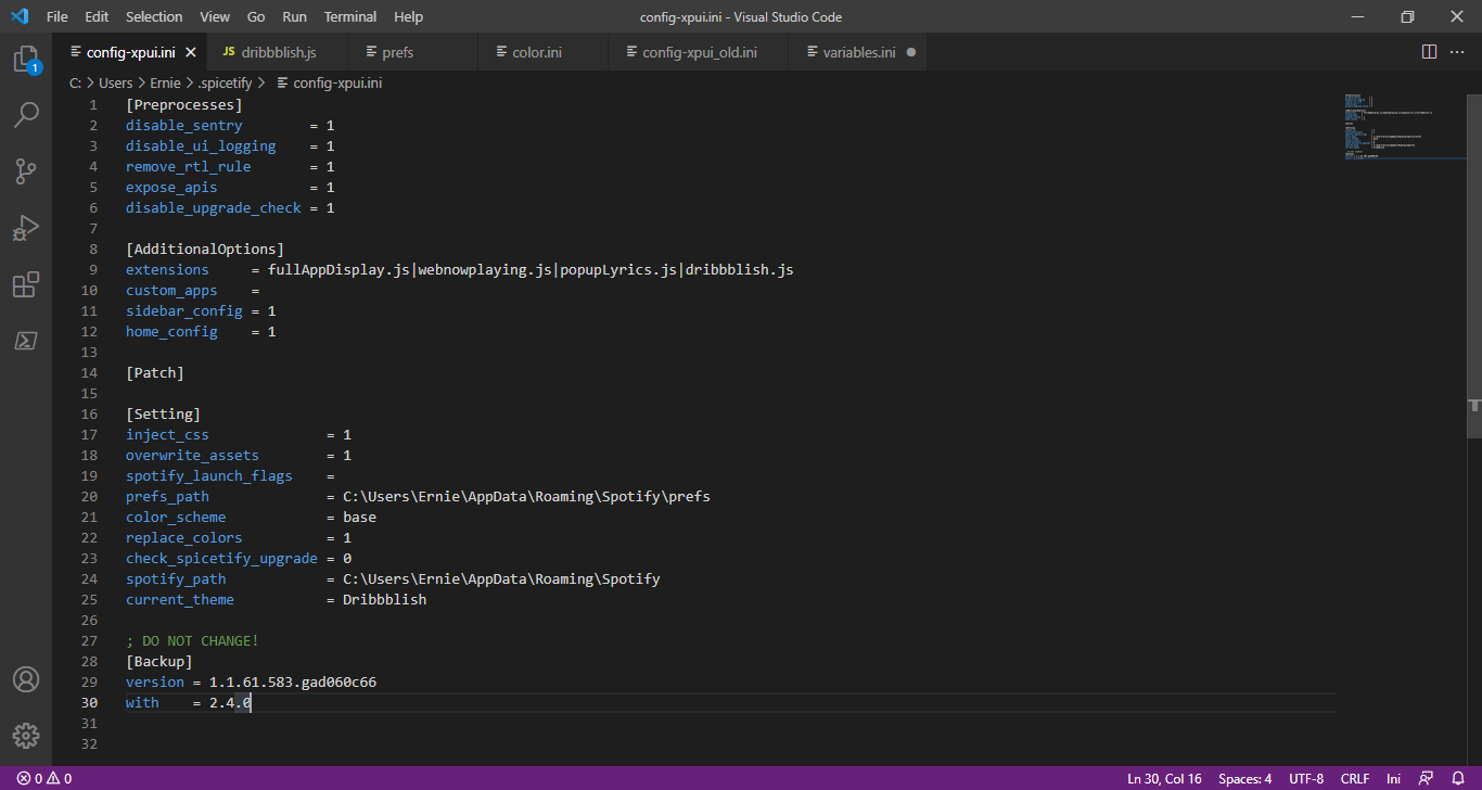 Dribbblish theme doesn't apply · Issue #428 · spicetify/spicetify-themes · GitHub