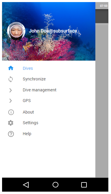 [idea] Mobile UI #5: sidebar · Issue #430 · subsurface/subsurface · GitHub