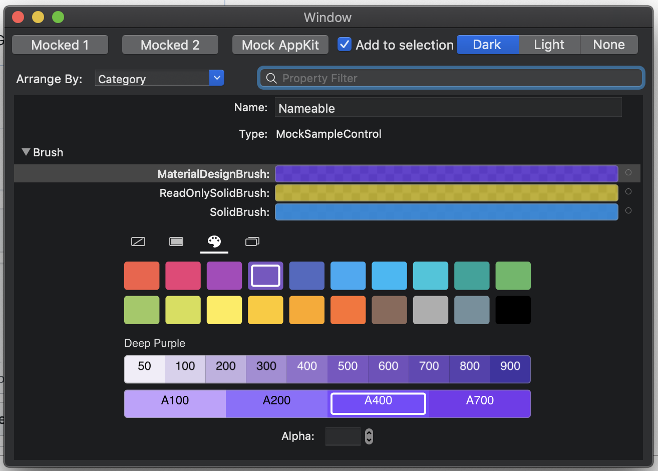 [Mac] In Category Mode, Brush controls not correctly aligned. · Issue #465 · xamarin/Xamarin ...