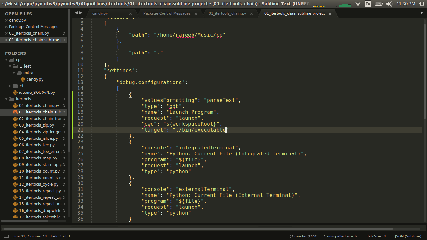 [Error 2] No such file or directory : 'node' · Issue #57 · daveleroy/SublimeDebugger · GitHub