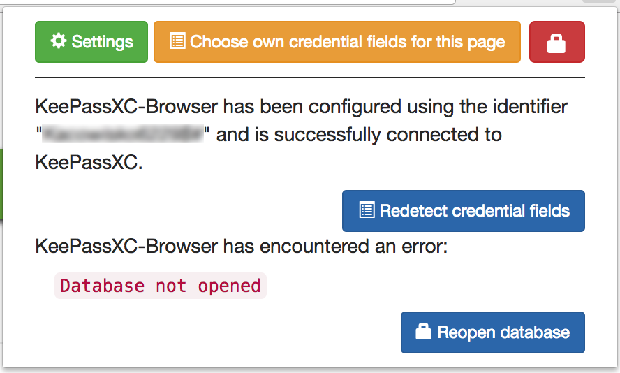 Browser Chrome extension shows main password as identifier · Issue #2092 · keepassxreboot ...