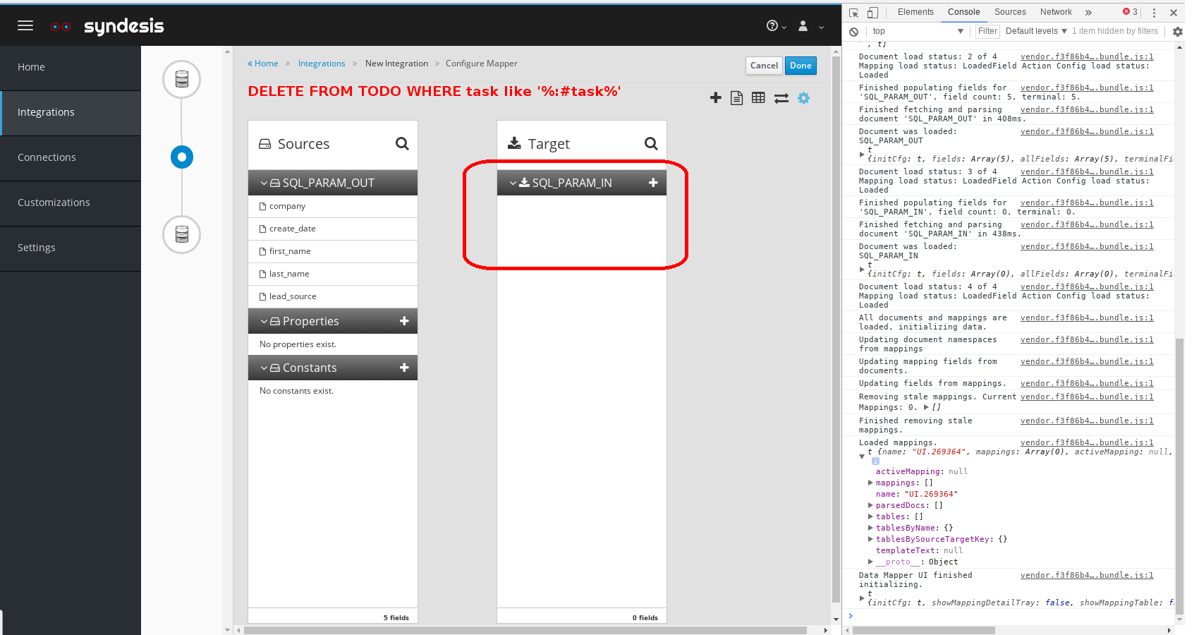 DB Connector: SQL parser doesn't recognize parameters for LIKE · Issue #698 · syndesisio ...
