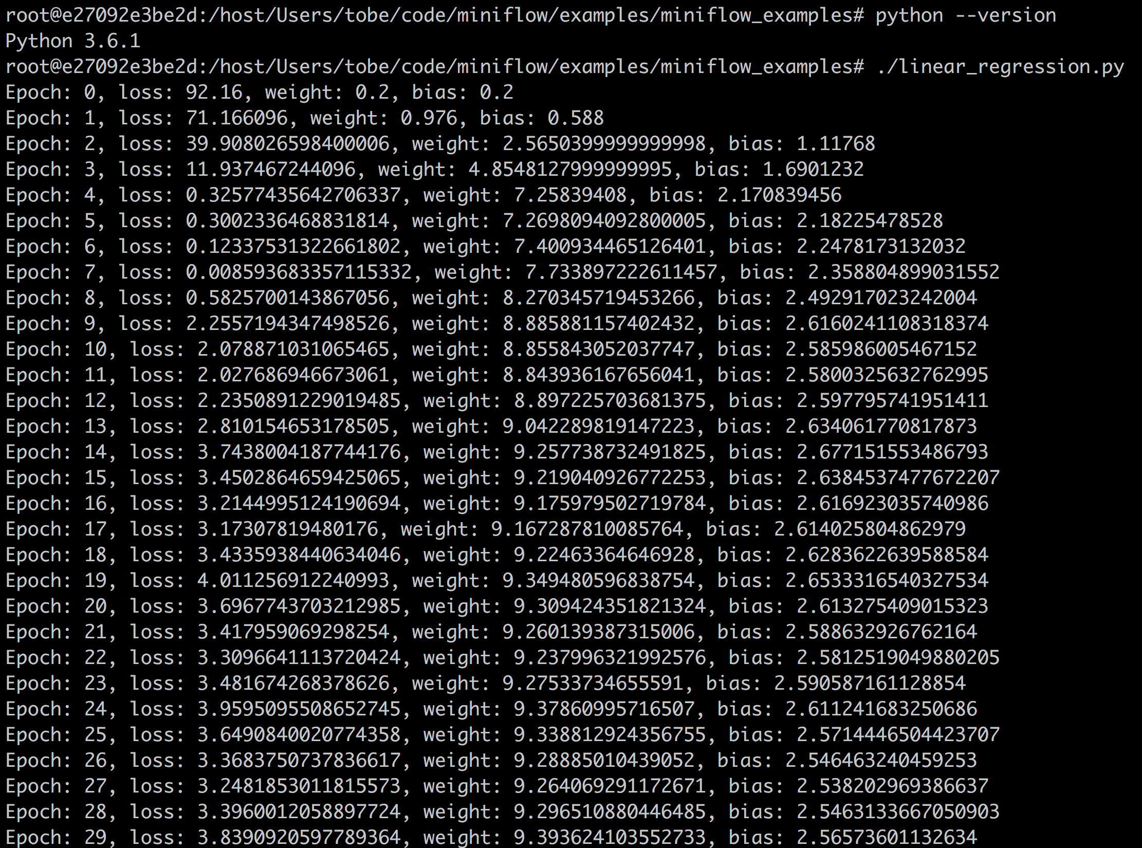 miniflow only supports python 2 instead of python 3 · Issue #2 · tobegit3hub/miniflow · GitHub