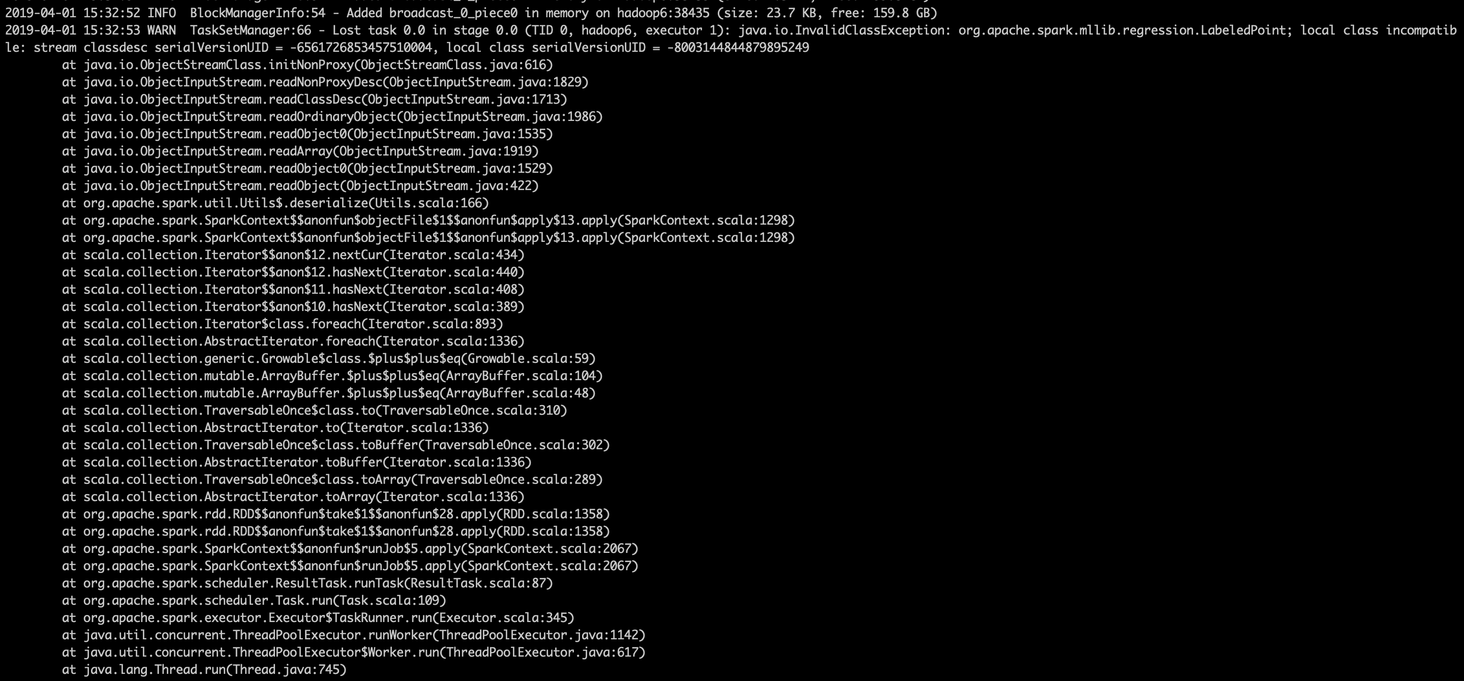 Fail to run ml-linear workload for Spark 2.3 · Issue #579 · Intel-bigdata/HiBench · GitHub
