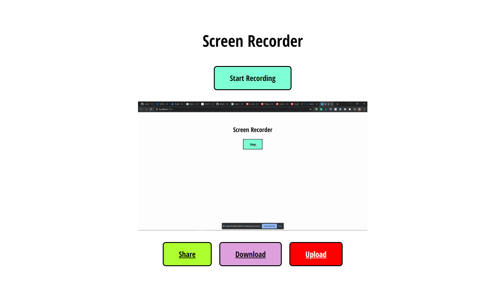 GitHub - sarveshpro/screen-recorder