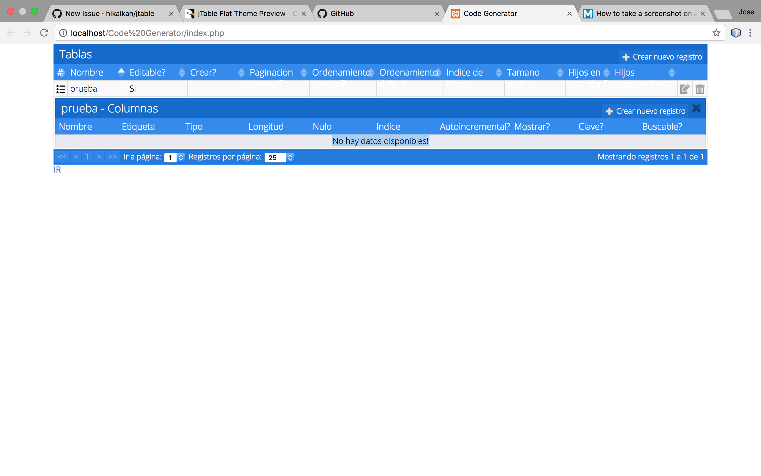 jTable - Child table not showing records. · Issue #2182 · volosoft/jtable · GitHub