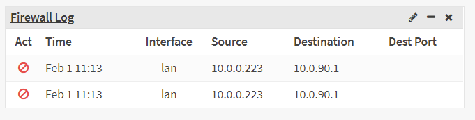 Firewall Logs Widget - repeats the same log entries multiple times · Issue #4648 · opnsense/core ...