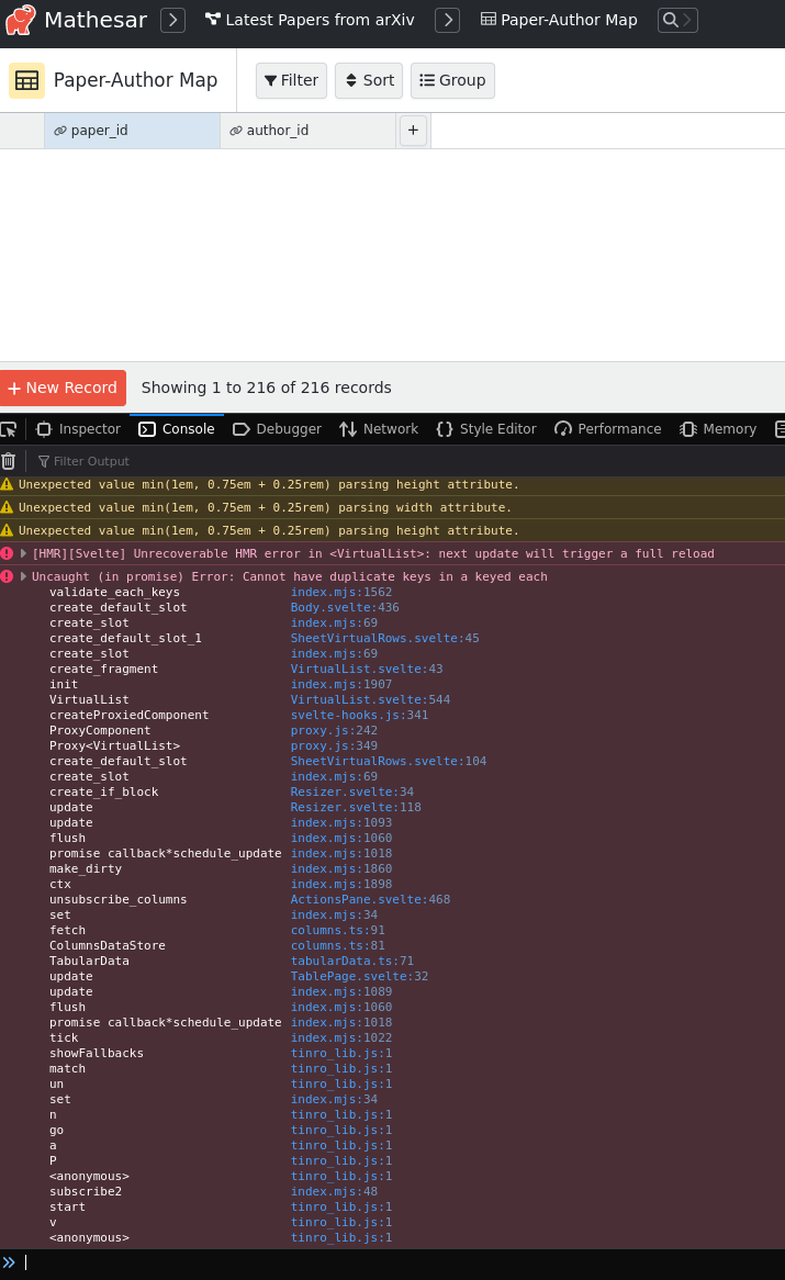 Support, in table view, multi-column PK constraints · Issue #2231 · mathesar-foundation/mathesar ...