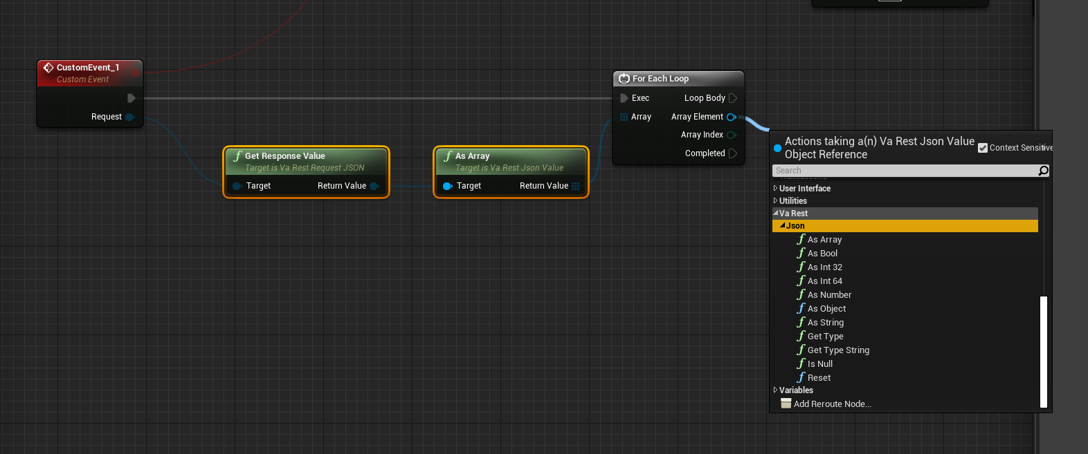 Confirm current workaround for reading Top-Level Arrays in Blueprints · Issue #350 · ufna/VaRest ...