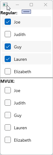 [MVUX] MultiSelection problems with ListFeed · Issue #1380 · unoplatform/uno.extensions · GitHub
