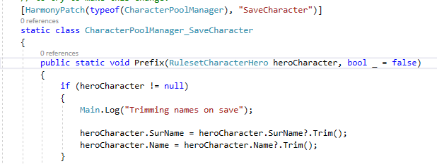 Allow methods to match with argument name '_' · Issue #389 · pardeike/Harmony · GitHub