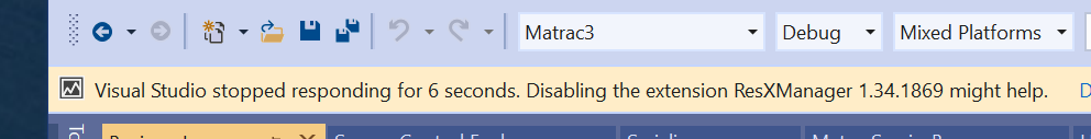 Visual Studio stopped responding · Issue #213 · dotnet ...