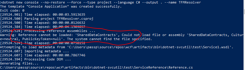 NoBootstrap option and referenced assembly · Issue #4308 · dotnet/wcf · GitHub