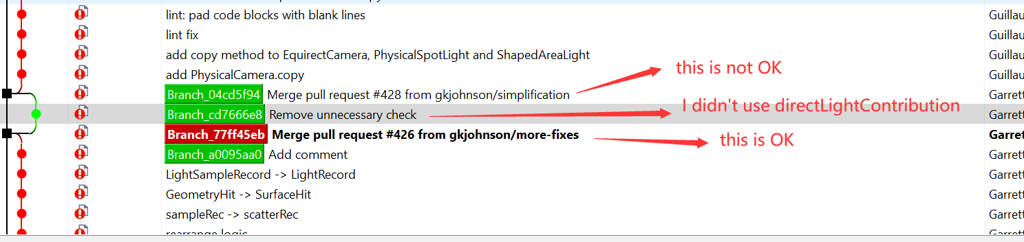 Black dots appear in 0.0.15 · Issue #447 · gkjohnson/three-gpu-pathtracer · GitHub
