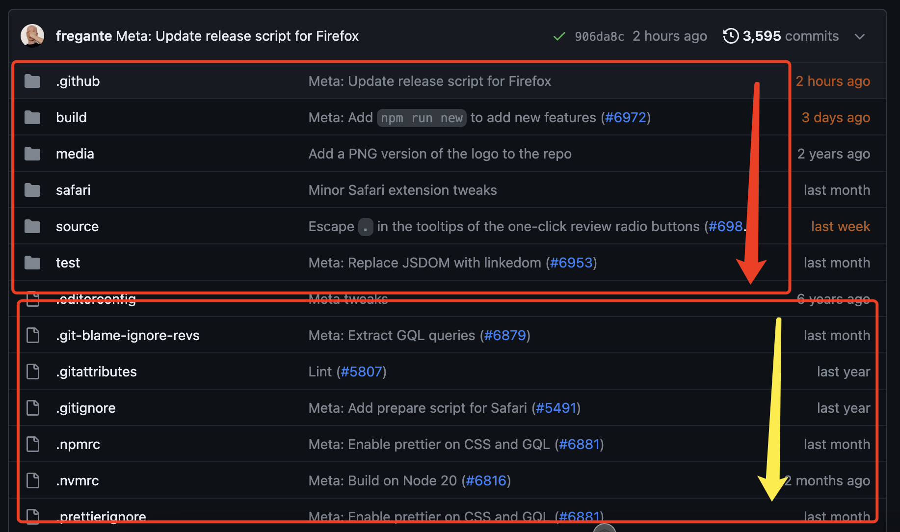 Request Tabcode File Sort By Date Modified · Issue 6994 · Refined