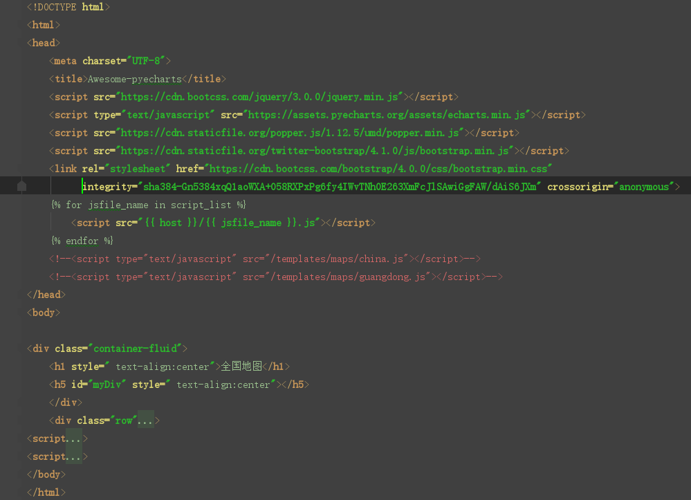 V1.1地图只显示南海，没有其他边界轮廓 · Issue #1138 · pyecharts/pyecharts · GitHub
