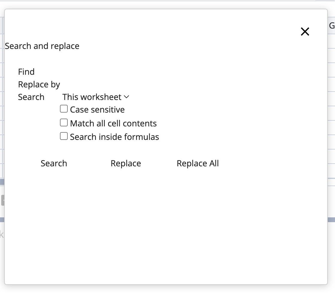 New Search Extension Styling · Issue 188 · Jspreadsheetpro · Github 