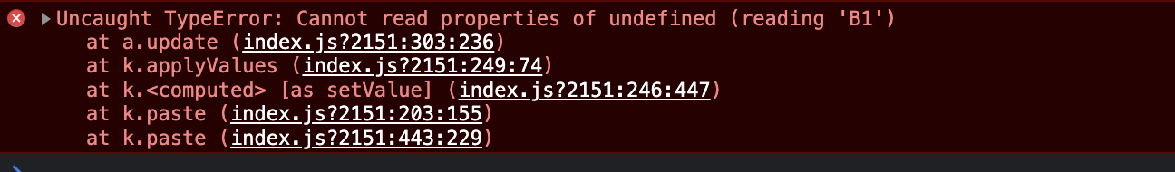 CMD+X broken · Issue #194 · jspreadsheet/pro · GitHub