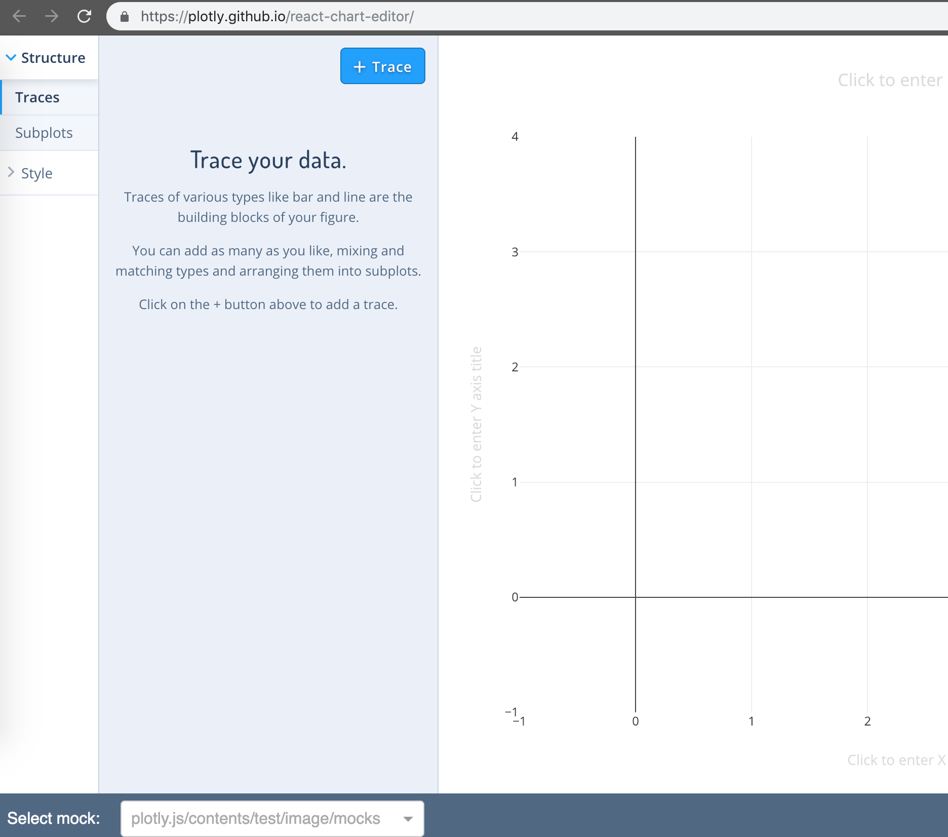 Showcaseexample Page Not Working · Issue 833 · Plotlyreact Chart