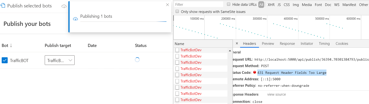 Problem publishing · Issue #5467 · microsoft/BotFramework-Composer · GitHub