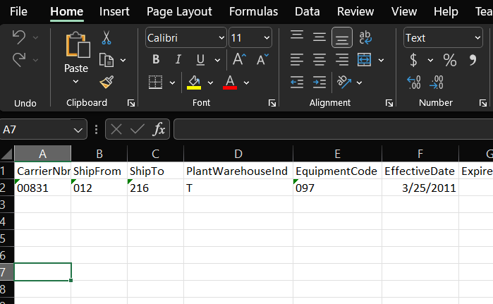 Format Entire Column Bytemeta
