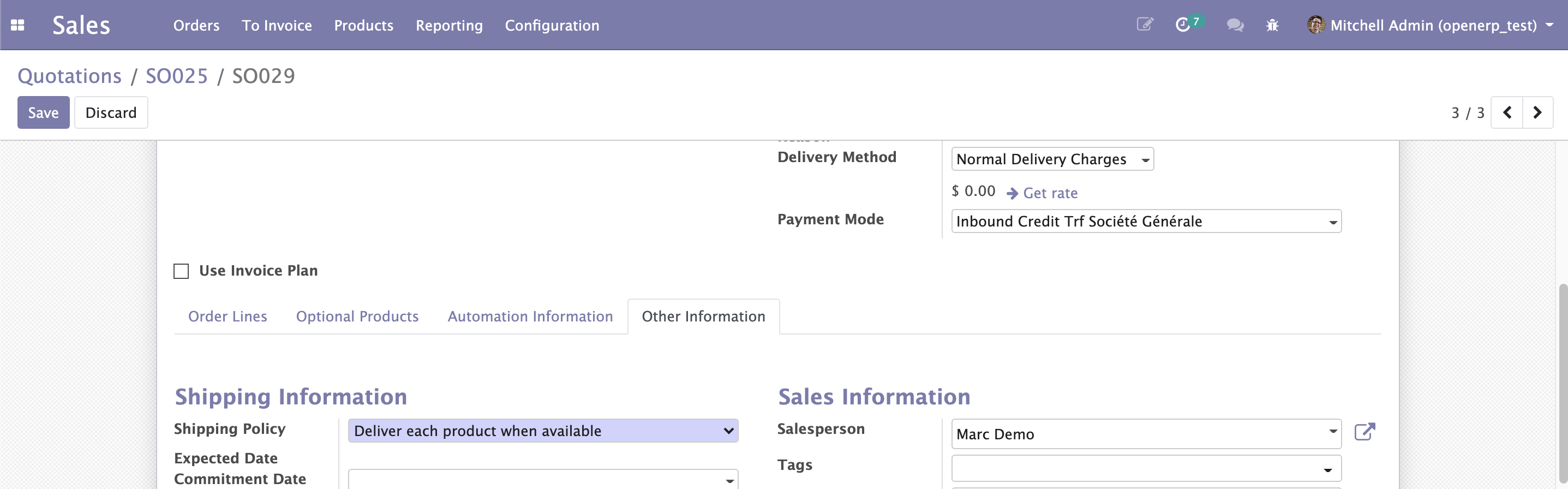 [12.0] sale_tier_validation: Sale order cannot be processed when there are followers · Issue ...