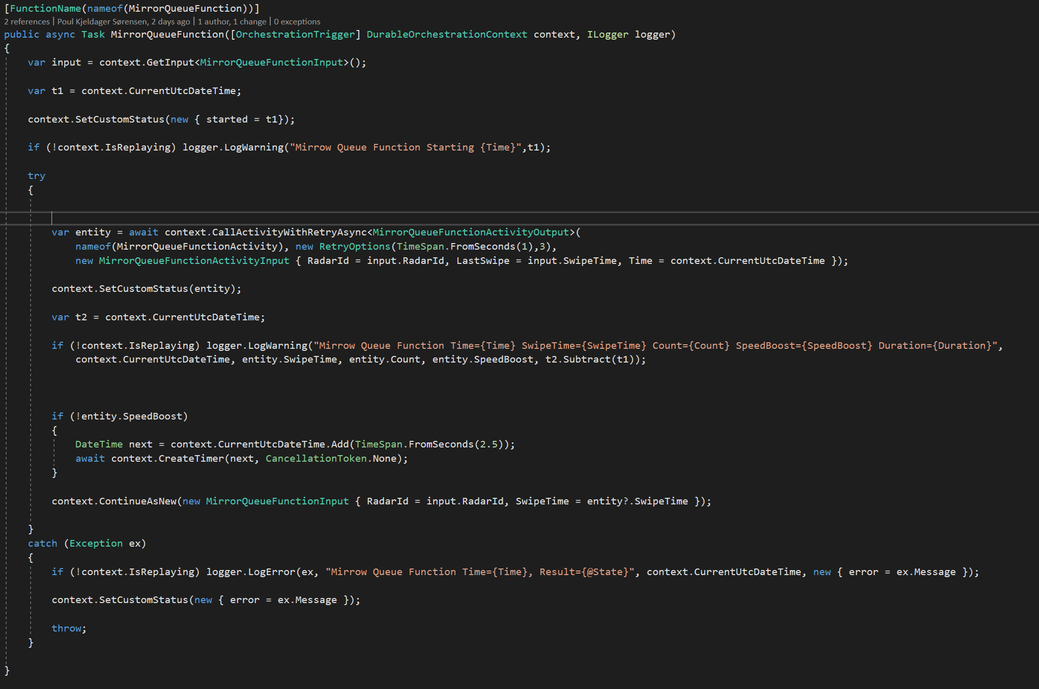 Eternal Orchestrations Stopped Randomly · Issue 529 · Azure Azure Functions Durable Extension