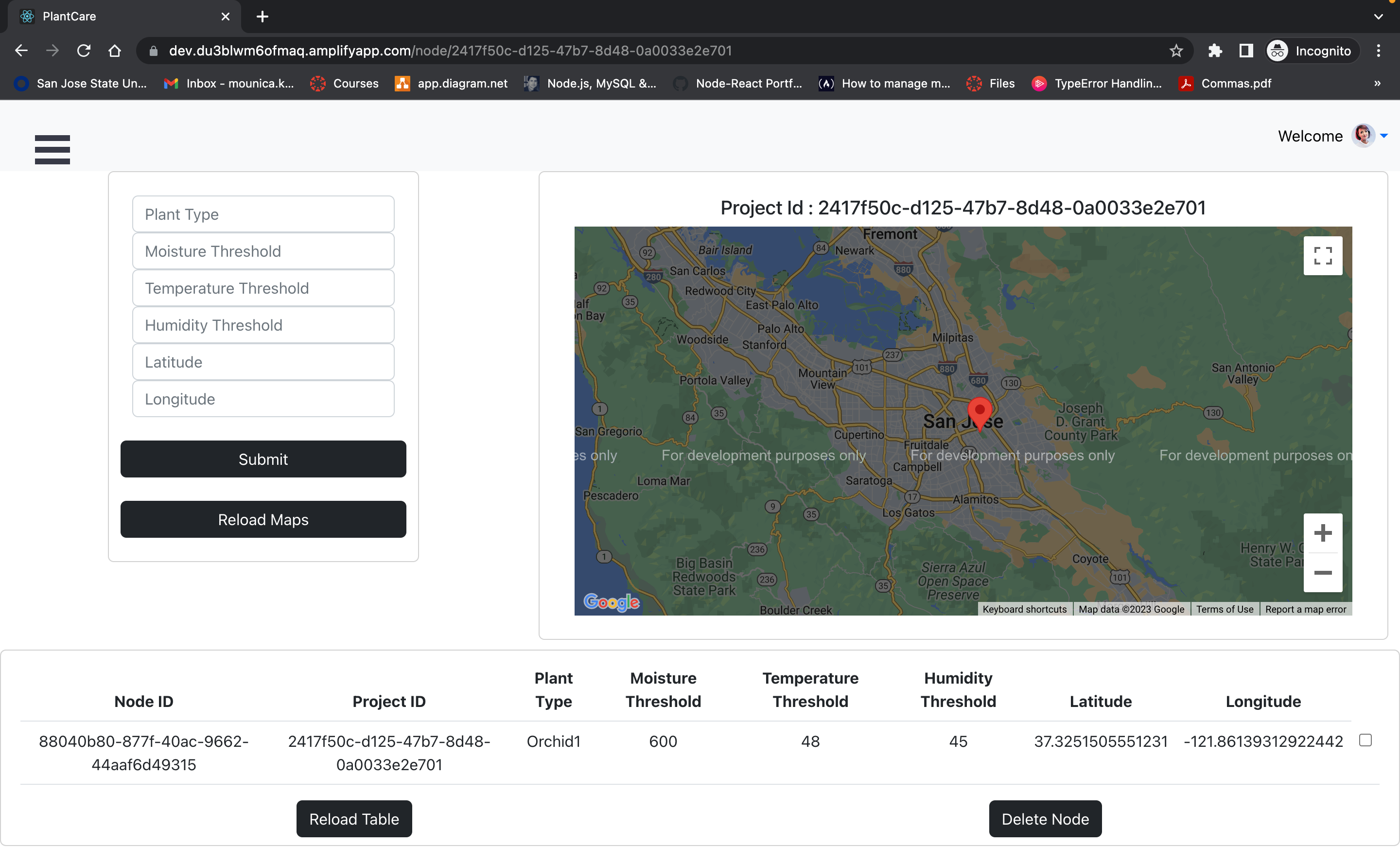 GitHub - archana-kamath/plant-care: CMPE295 - SJSU Master Project