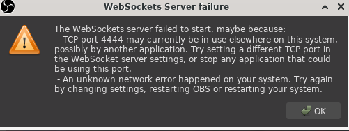 "An unknown network error happened on your system." - please replace ...
