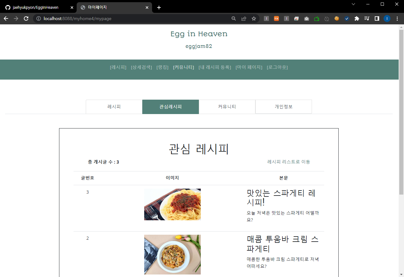 GitHub - jaehyukpyon/EggInHeaven