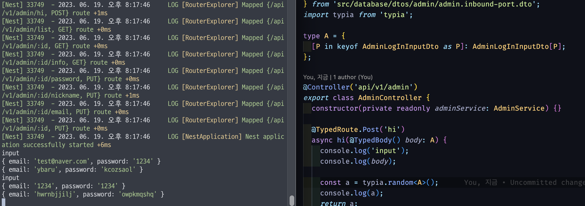 Typia Comment Is Not Applied To Typedbody Feat 667 As Problem · Issue 671 · Samchon