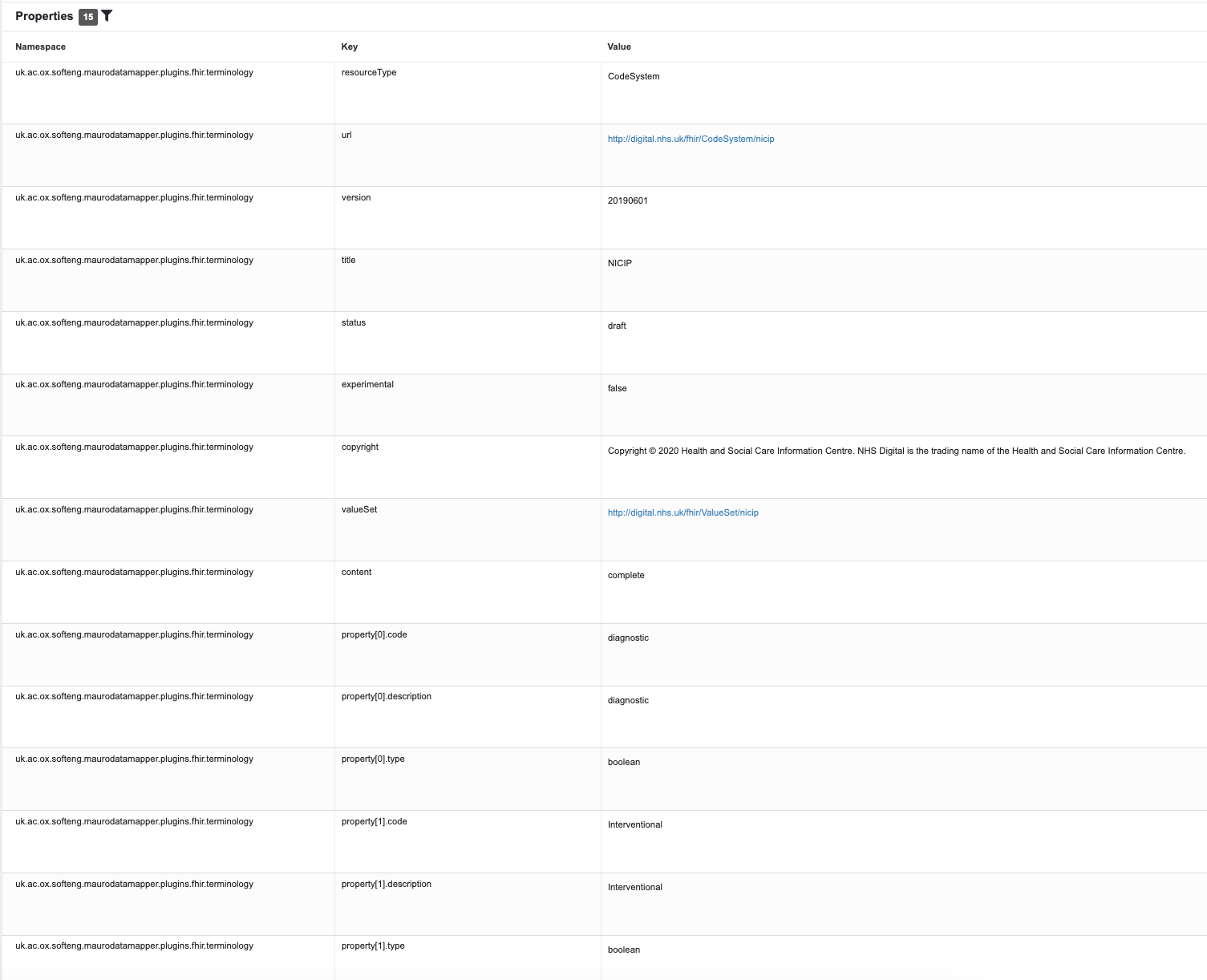 Property metadata · Issue #20 · MauroDataMapper-Plugins/mdm-plugin-fhir · GitHub