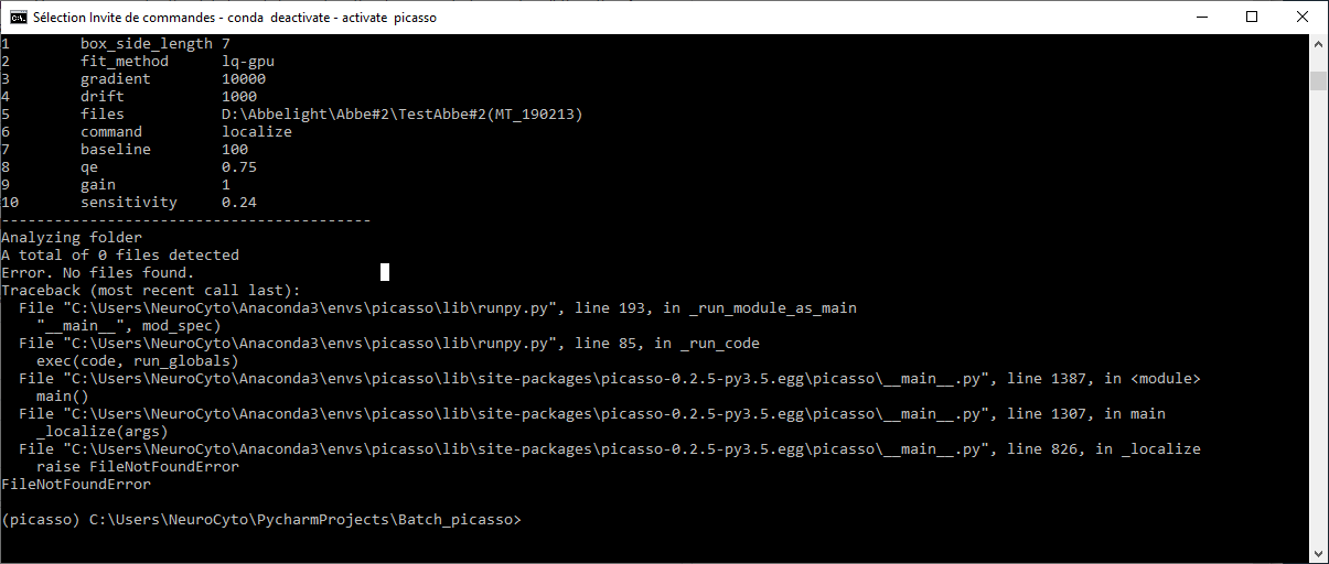 Batch processing with command line · Issue #39 · jungmannlab/picasso · GitHub
