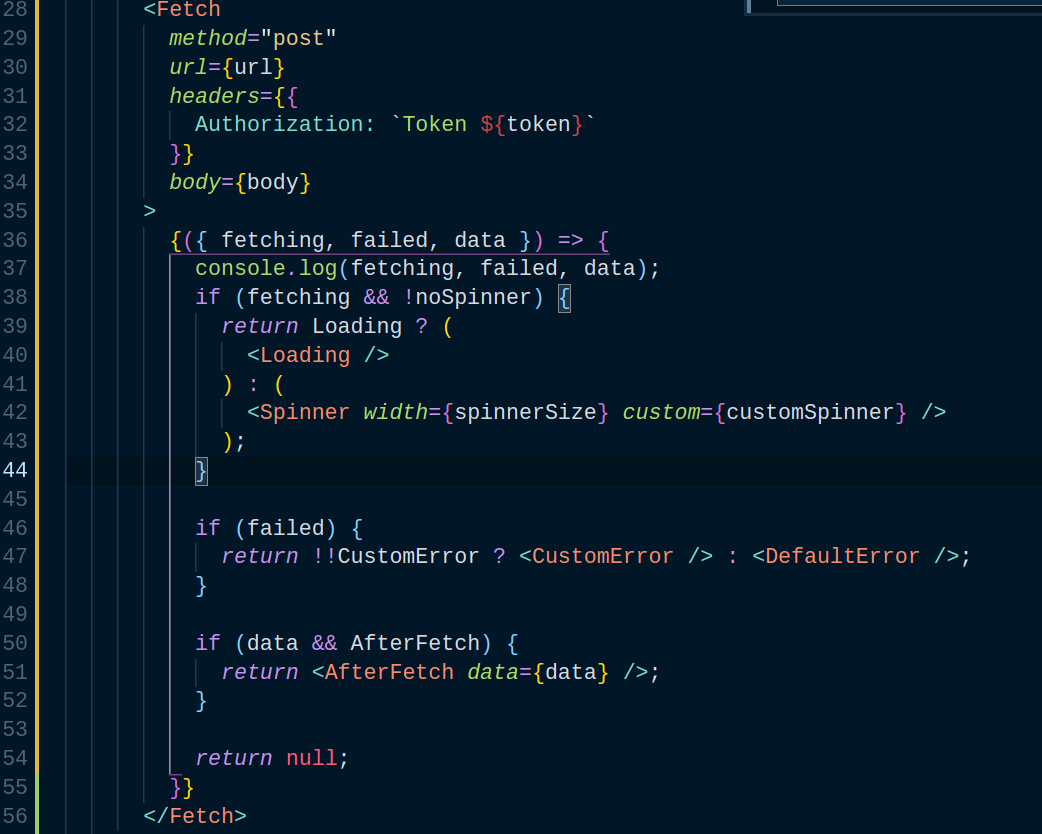 Fetch component not accepting post method. · Issue #202 · jamesplease/react-request · GitHub